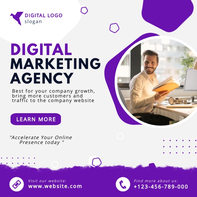 digital marketing advertisement design Template | PosterMyWall