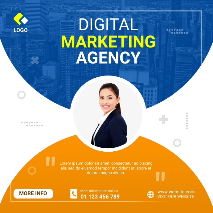 Digital Marketing Agency Ad Template | PosterMyWall