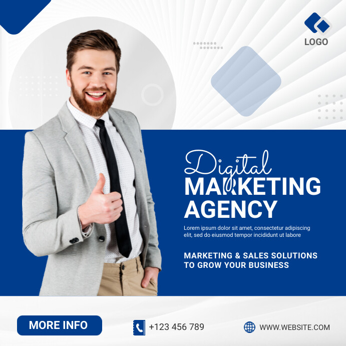 Digital Marketing Agency Ad Template | PosterMyWall