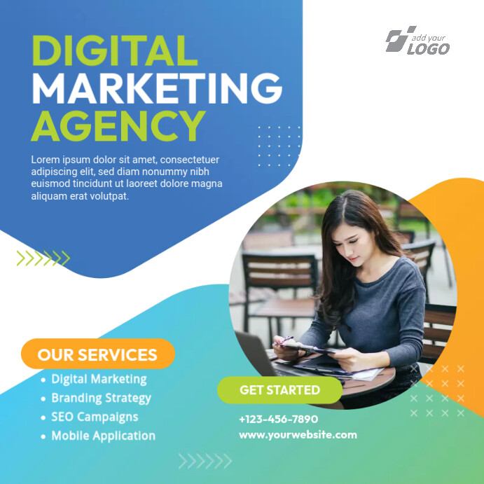 Digital Marketing Agency Ad Template | PosterMyWall