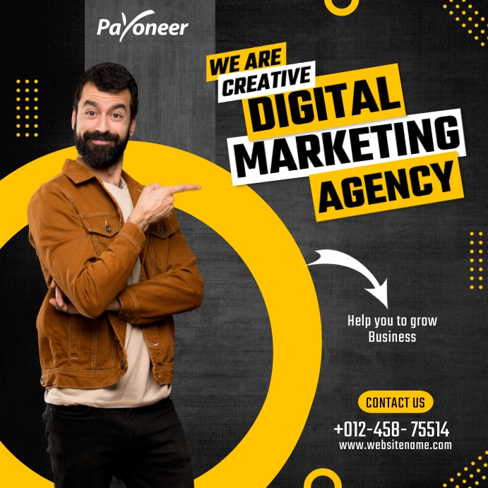 Digital Marketing Agency Ad Template | PosterMyWall