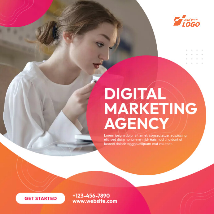 Digital Marketing Agency Ad Template | PosterMyWall