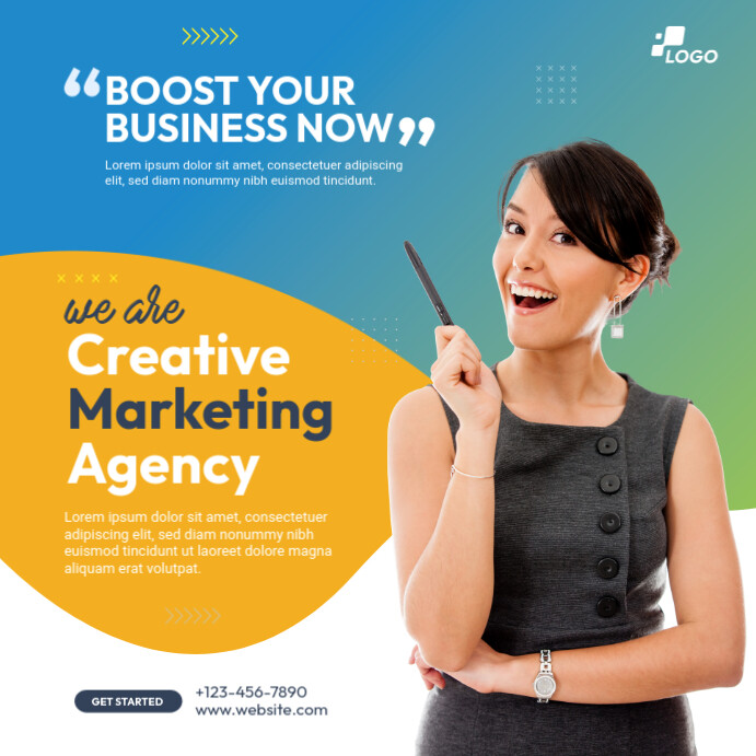Digital Marketing Agency Ad Template | PosterMyWall