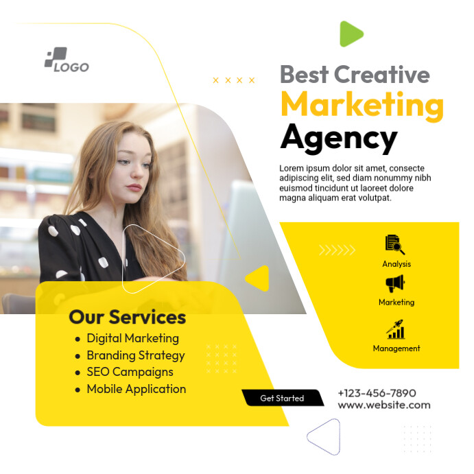 Digital Marketing Agency Ad Template | PosterMyWall