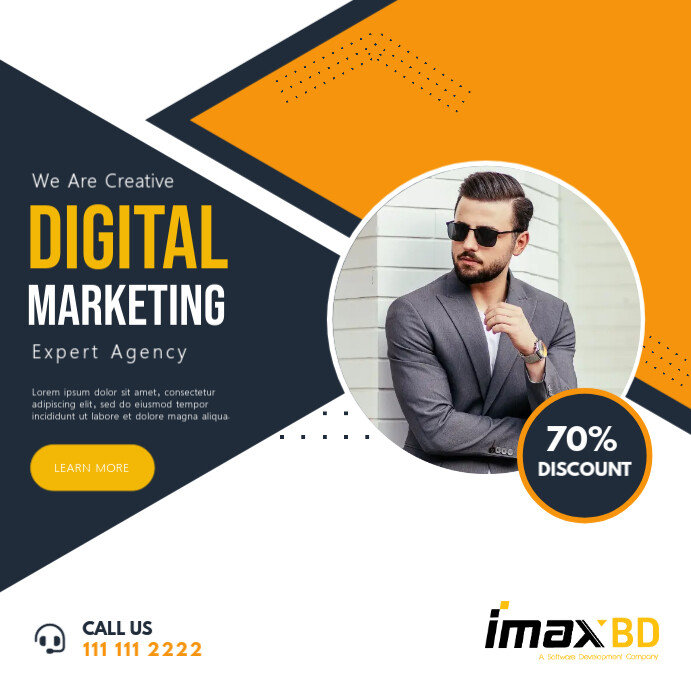 Digital marketing agency ad template | PosterMyWall