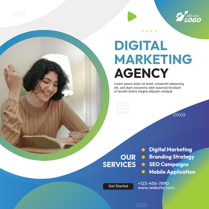 Digital Marketing Agency Ad Template | PosterMyWall
