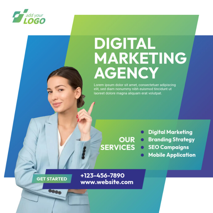 Digital Marketing Agency Ad Template | PosterMyWall