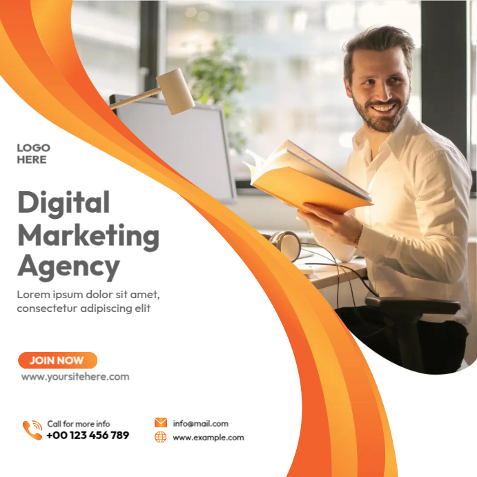 Digital Marketing Agency Ads Template | PosterMyWall