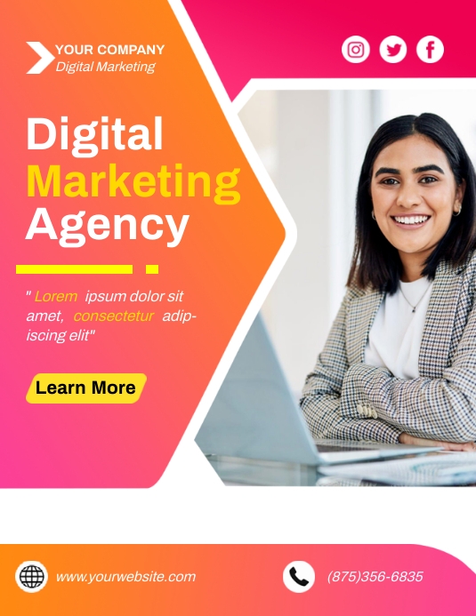 Digital Marketing Agency Ads Template | PosterMyWall