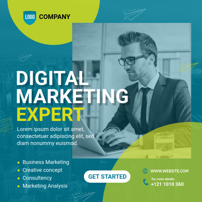 Digital Marketing Agency Banner Template | PosterMyWall