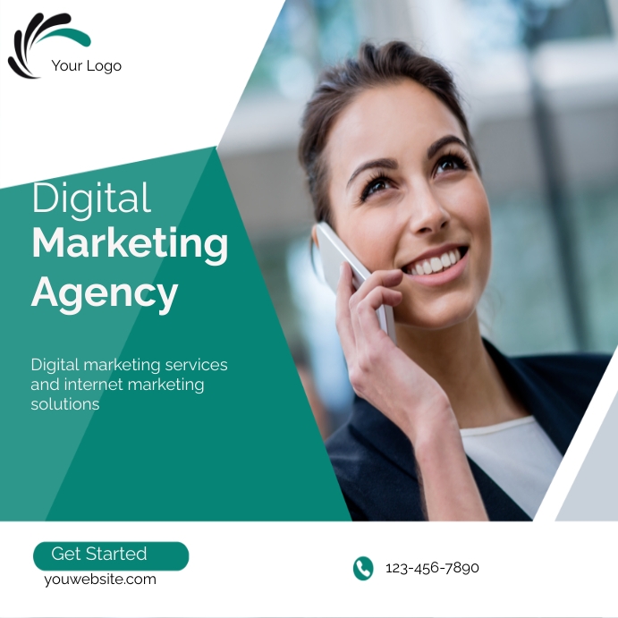 Plantilla de DIGITAL MARKETING AGENCY | PosterMyWall