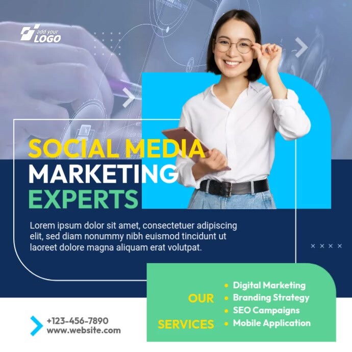 Digital Marketing Agency Instagram Post Template | PosterMyWall