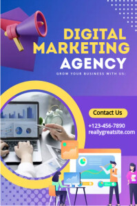 Digital Marketing Agency Poster Template | PosterMyWall