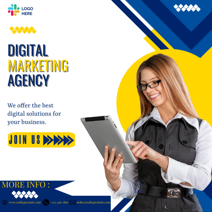 Digital Marketing Agency Poster Template | PosterMyWall