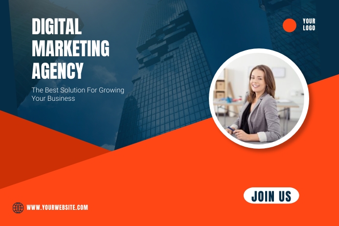 Digital Marketing Agency Poster Template | PosterMyWall