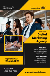 Digital Marketing Agency Poster Template | PosterMyWall