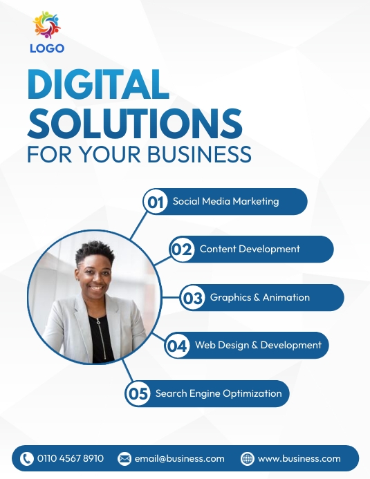 Copy of Digital marketing agency poster | PosterMyWall