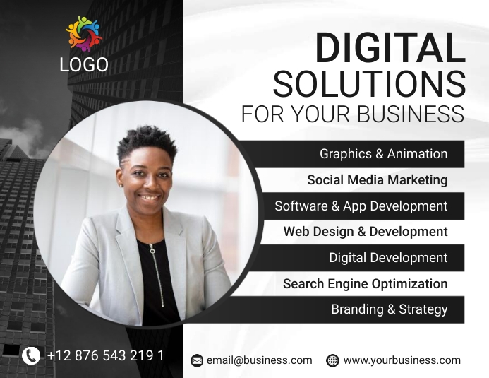 Digital marketing agency poster design Template | PosterMyWall