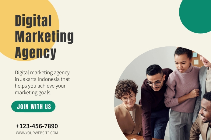Digital Marketing Agency Poster Template | PosterMyWall