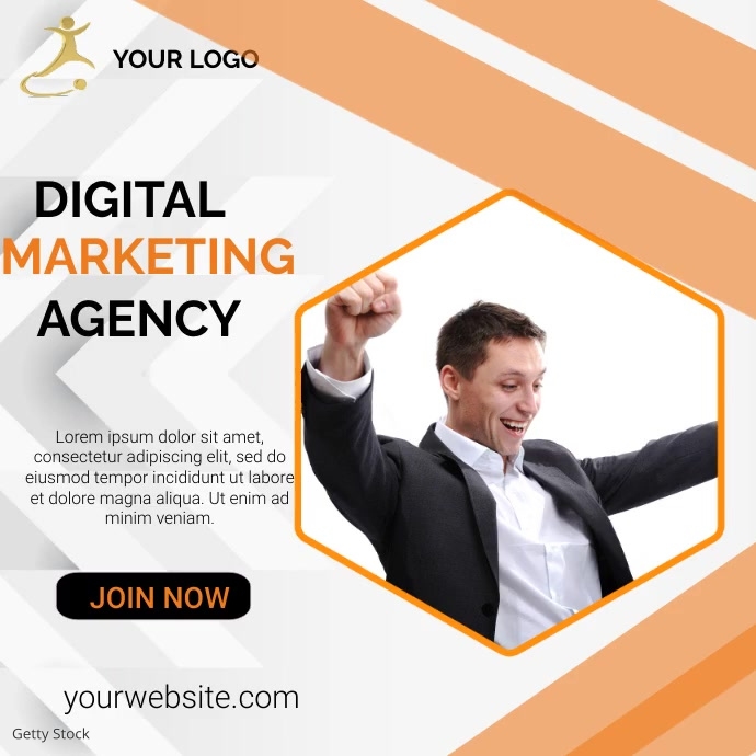 Digital Marketing Agency Poster Template | PosterMyWall