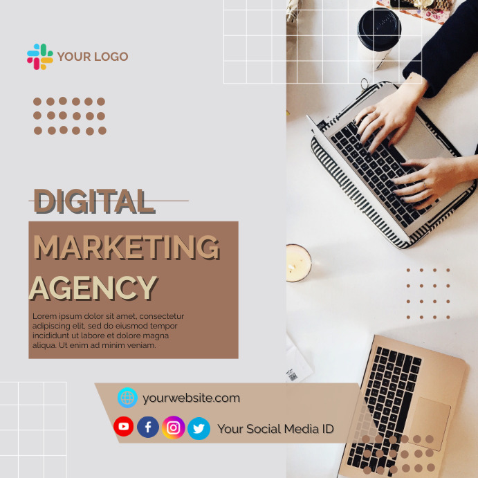 Digital Marketing Agency Poster Template | PosterMyWall