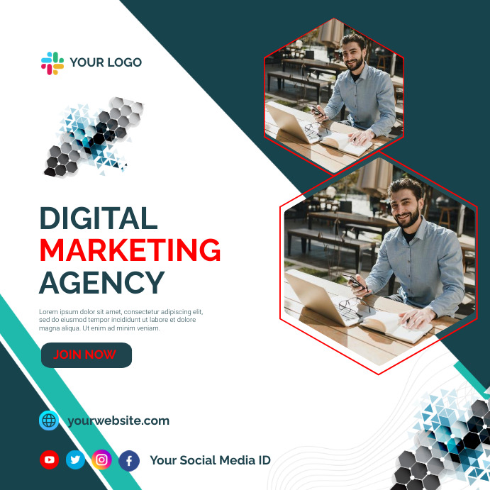 Digital Marketing Agency Poster Template | PosterMyWall