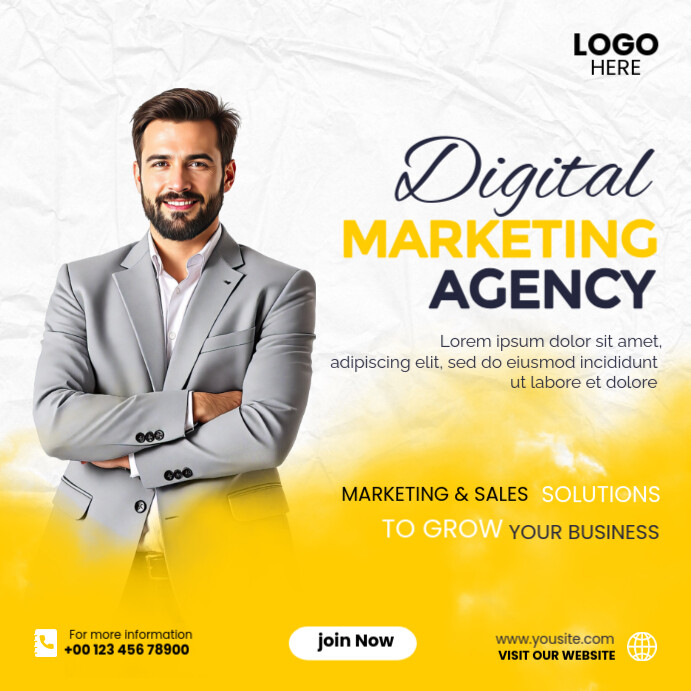 Copy of Digital Marketing Agency template | PosterMyWall