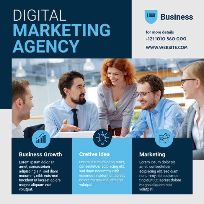 Copy of Digital Marketing Banner ad Template | PosterMyWall