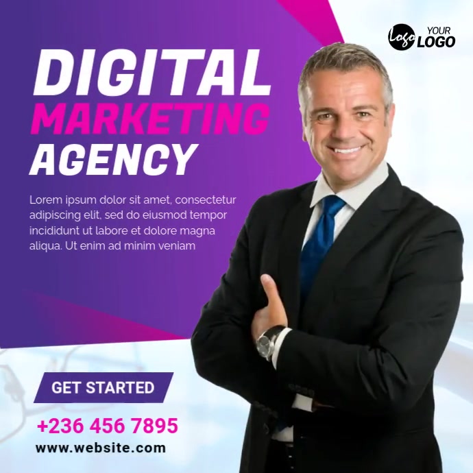 Digital Marketing Banner Template | PosterMyWall