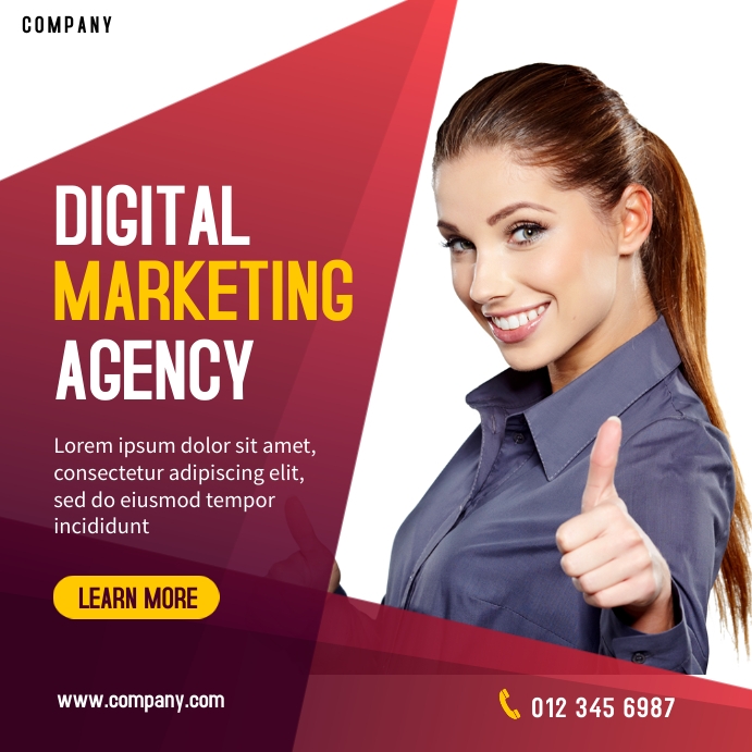 Digital Marketing Banner Template | PosterMyWall