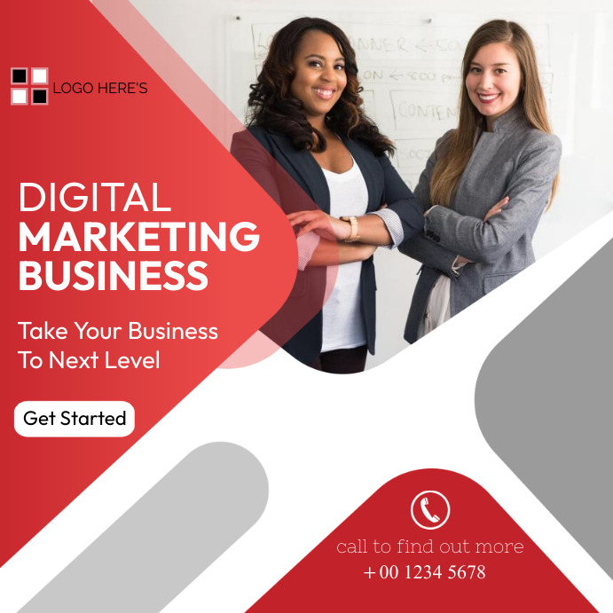 Copy of digital marketing business | PosterMyWall