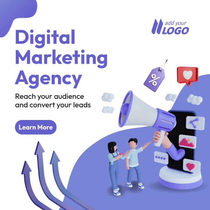 Digital Marketing Template | PosterMyWall