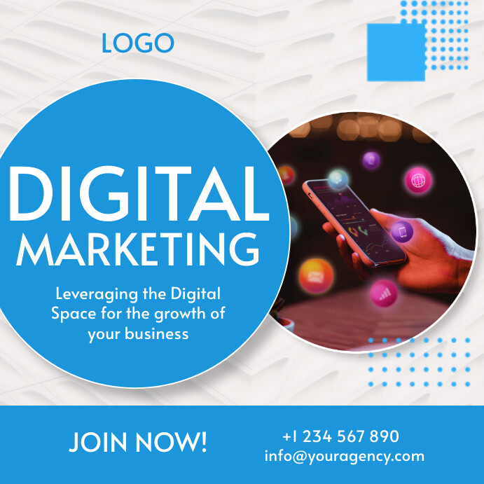 digital marketing Templat | PosterMyWall