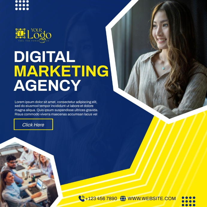 Digital Marketing Design Template | PosterMyWall