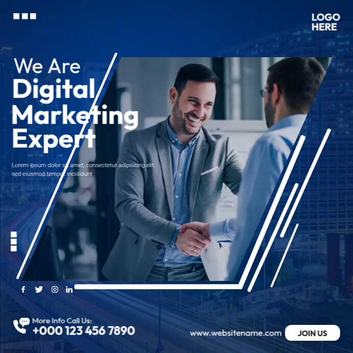 Digital Marketing Template | PosterMyWall