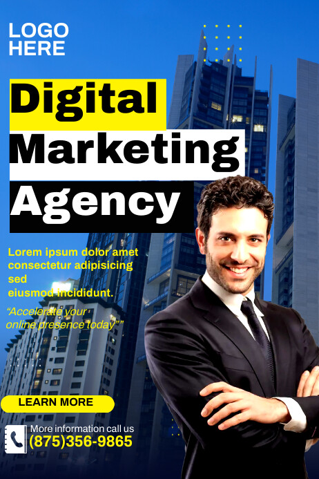 Digital Marketing Template | PosterMyWall