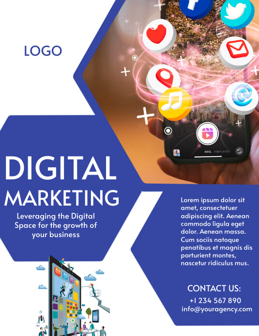 digital marketing Template | PosterMyWall