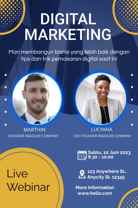 Digital Marketing Template | PosterMyWall