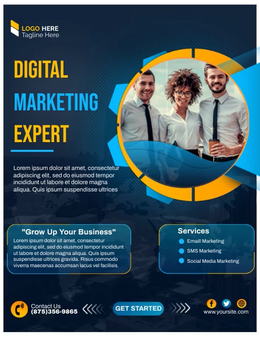 Digital Marketing Expert Ads Template | PosterMyWall