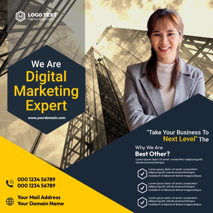 Copy of Digital Marketing Expert | PosterMyWall