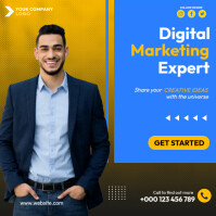 Digital Marketing Expert Template | PosterMyWall