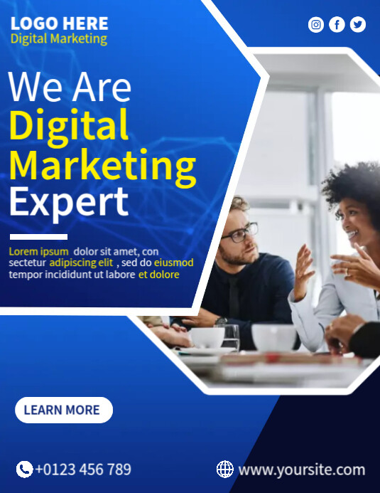 Copy of Digital Marketing Expert | PosterMyWall
