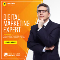 Digital Marketing Expert Template | PosterMyWall