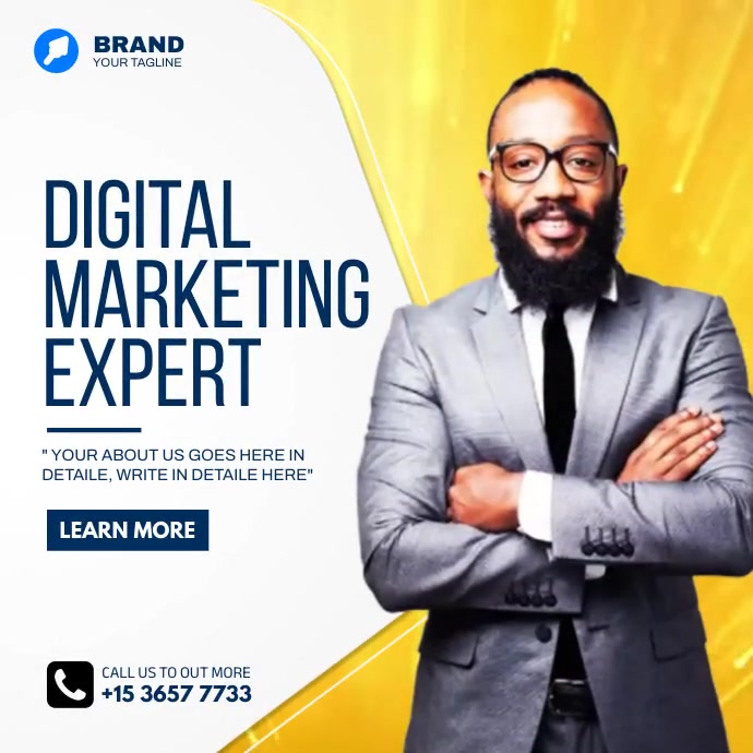 Digital marketing expert Template | PosterMyWall
