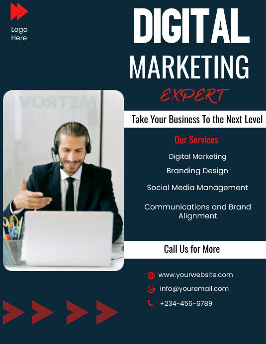 Digital marketing expert Template | PosterMyWall