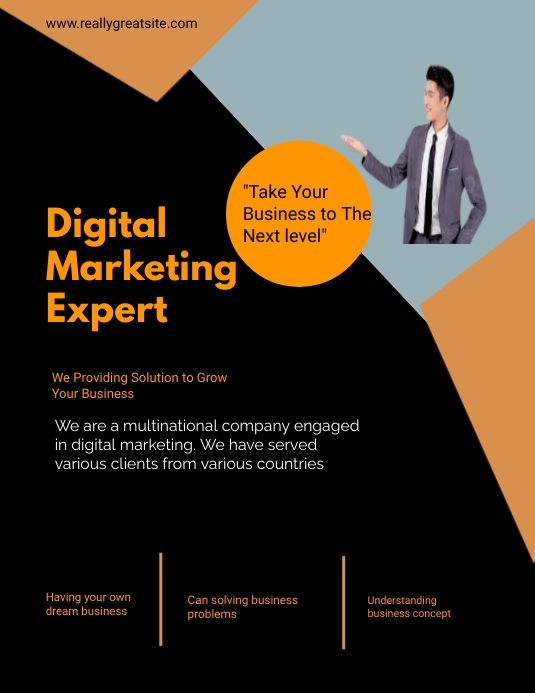 digital marketing expert flyer Template | PosterMyWall