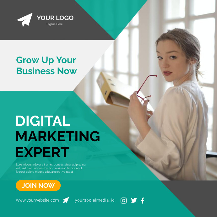 Copy of Digital Marketing Expert Social Media Post | PosterMyWall