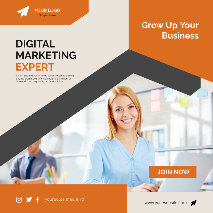 Copy of Digital Marketing Expert Social Media Post | PosterMyWall