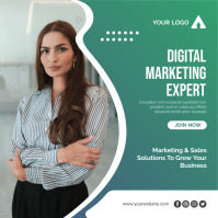 Digital Marketing Expert Template | PosterMyWall