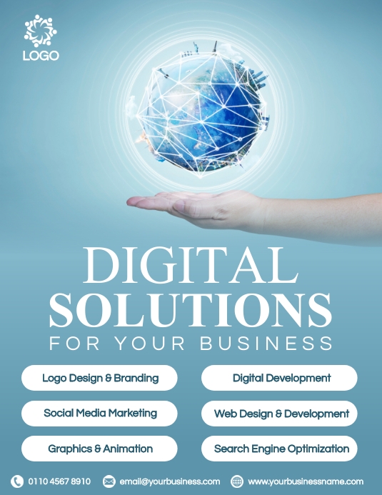 Digital marketing flyer designs Template | PosterMyWall